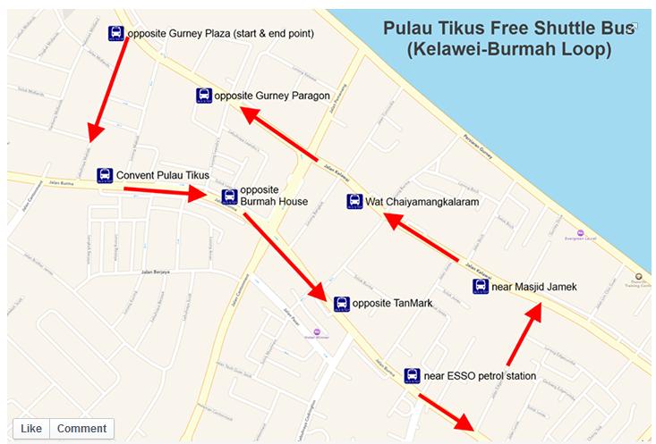 Free Bus Service Pulau Tikus